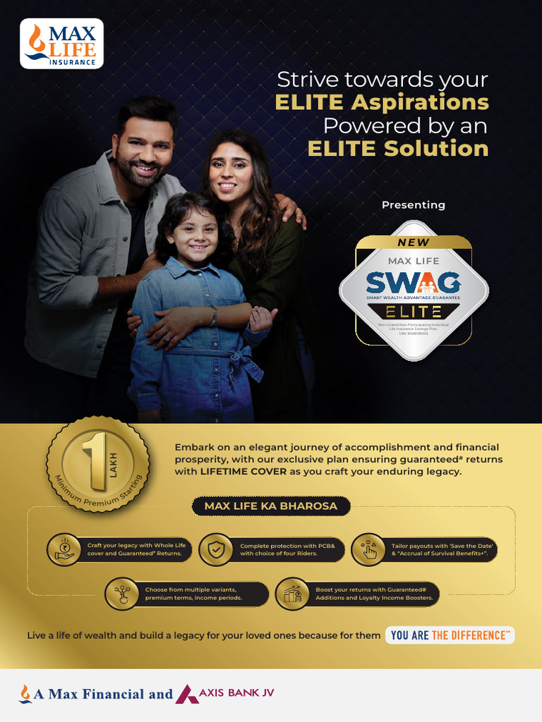 Smart Wealth Advantage Guarantee Elite Plan - Leaflet | PDF