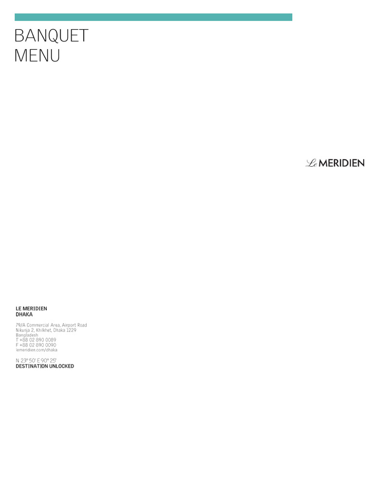Banquet Menu - Asian and Chinese Menu | PDF