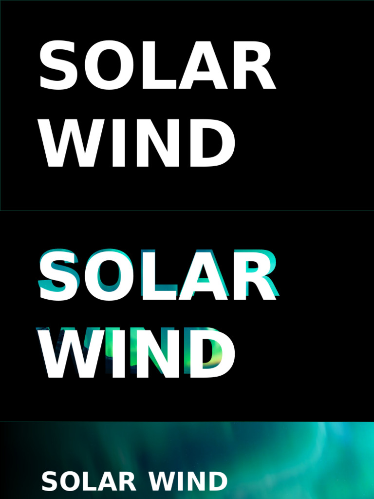 Solar Wind | PDF