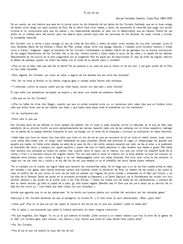 El Clis de Sol | PDF