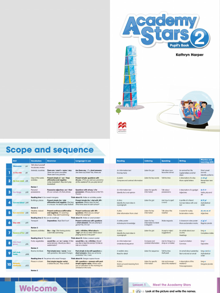 Academy Stars 2 Pupils Book | PDF