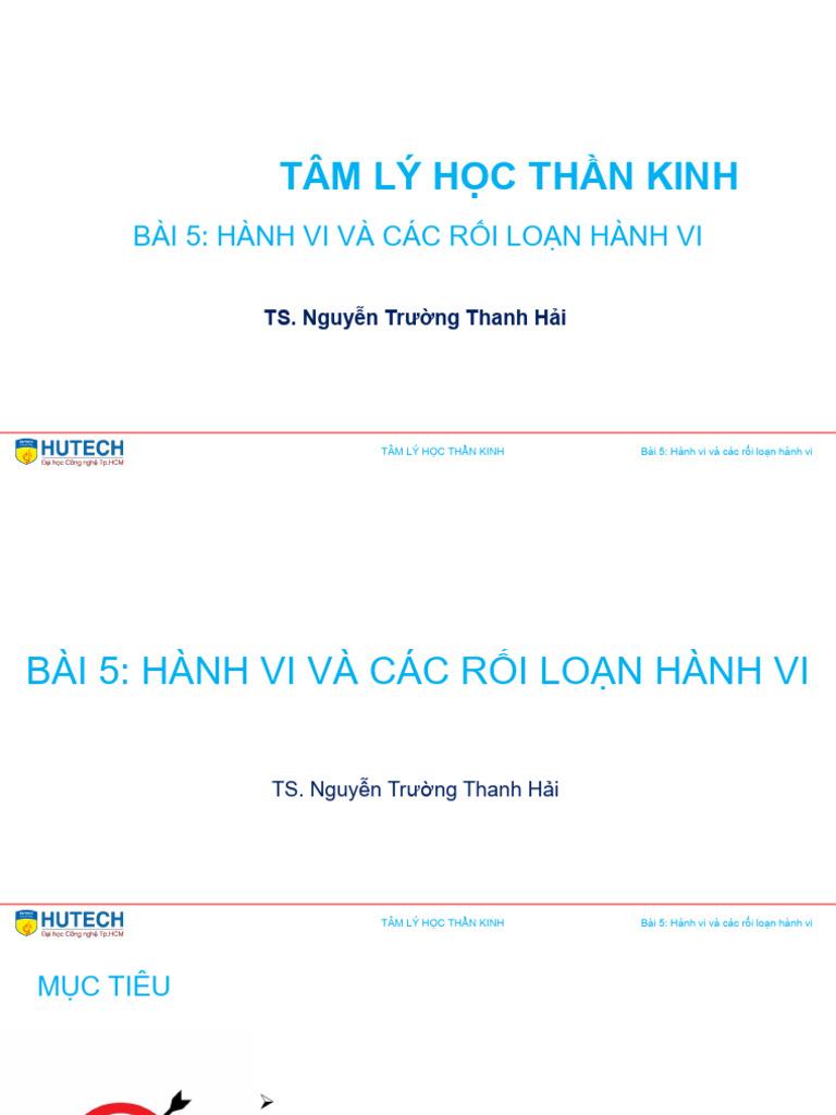 PSY141 - TLH Than Kinh - Bai 5 | PDF