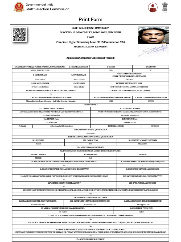 Candidate Portal | PDF