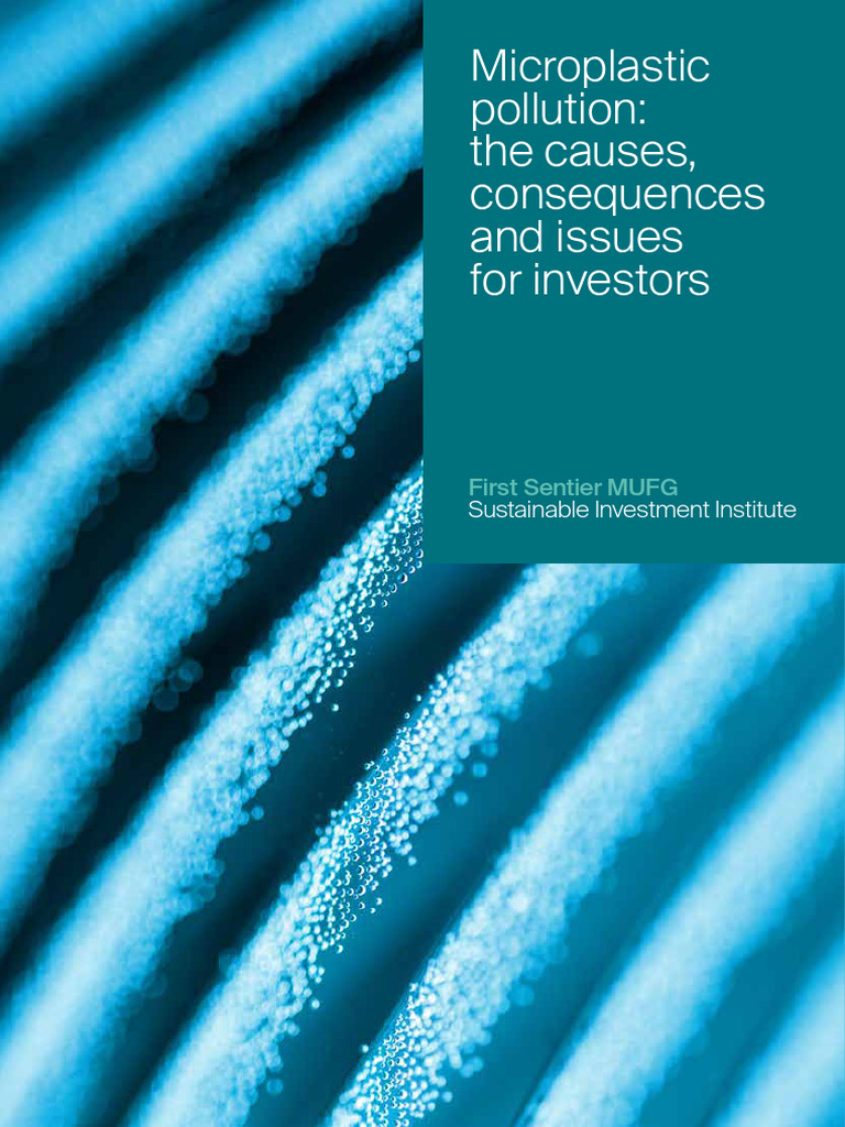 FSI and MUFG Sustainable Investment Institute Microplastic Pollution Report May 2021 B | PDF ...