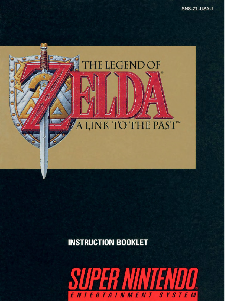 The Legend of Zelda - A Link To The Past - CLV-P-SAAEE | PDF