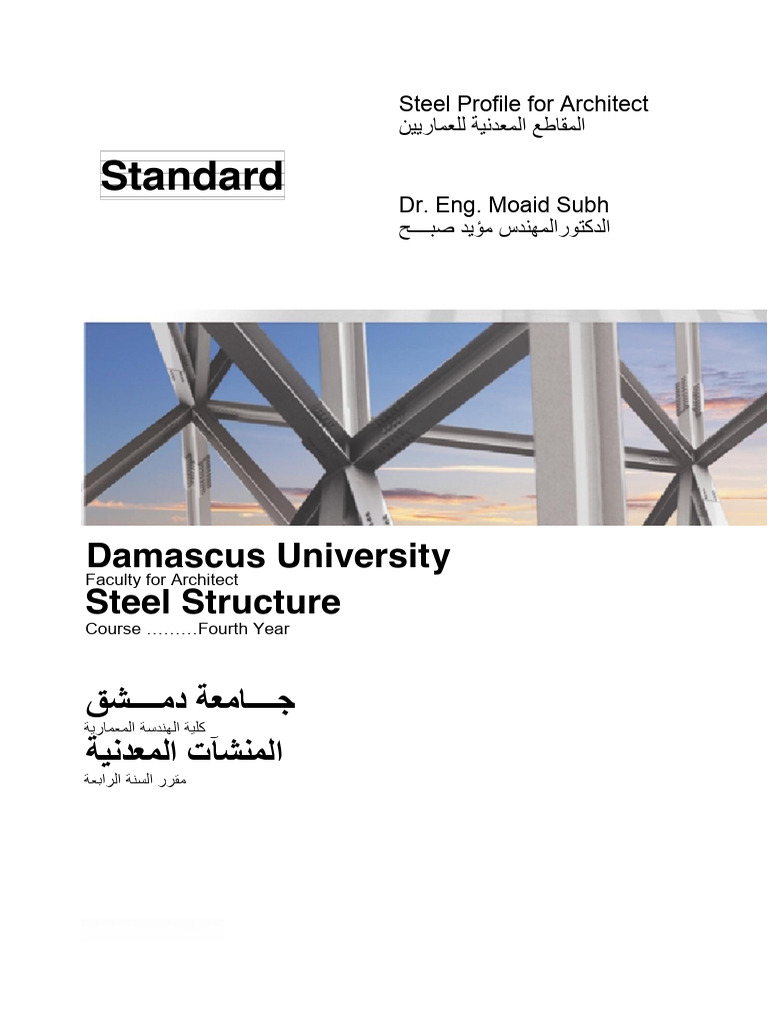 Steel Profiles for Architects Guide | PDF
