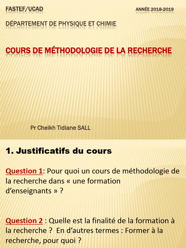 Méthodo PDF 2019.pptx - 025950-2 | PDF