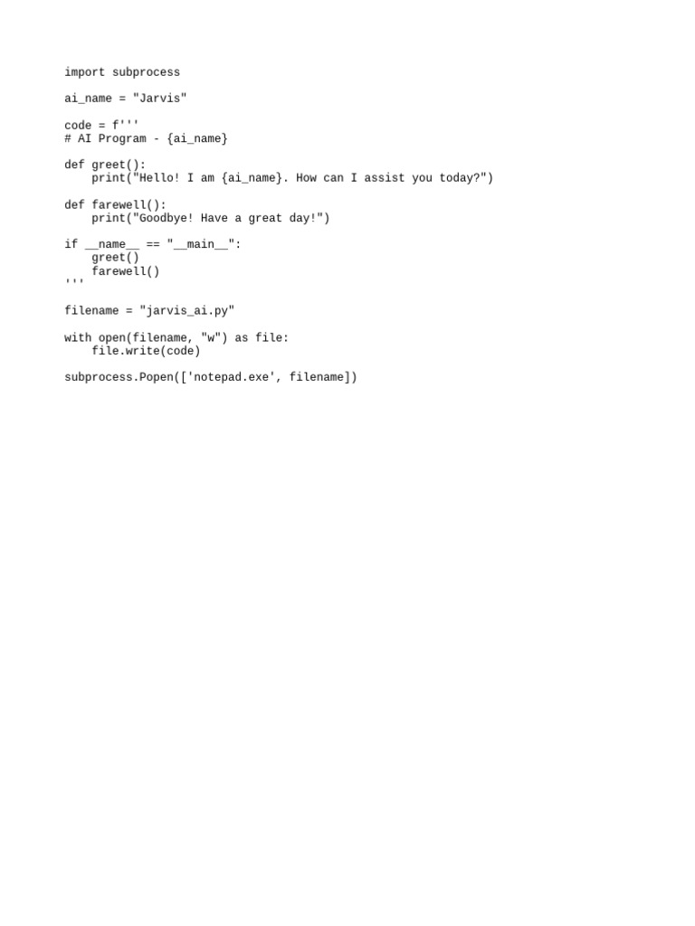 Jarvis - Jarvis Ai - Py | PDF