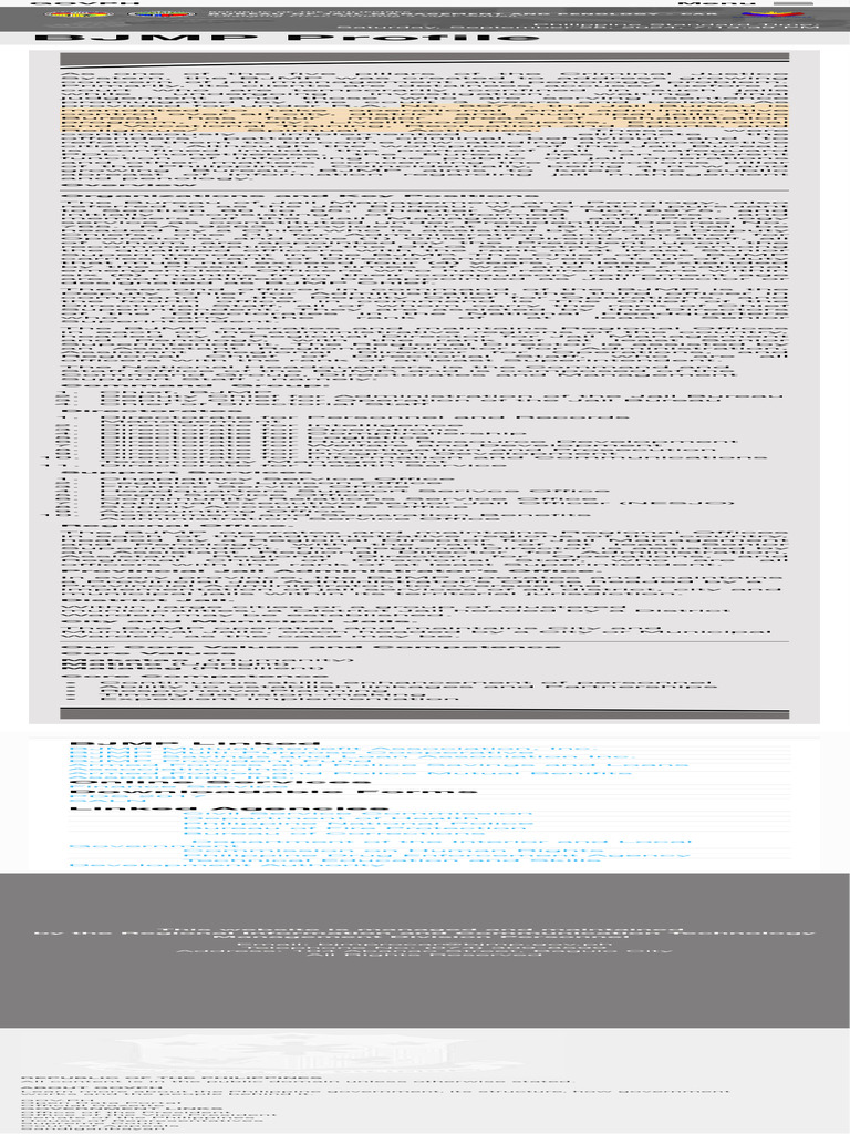 BJMP Profile BJMP-CAR | PDF