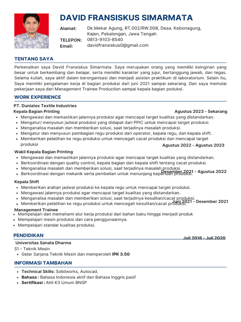 Blue and White Clean and Professional Resume - 20240926 - 212345 - 0000 | PDF