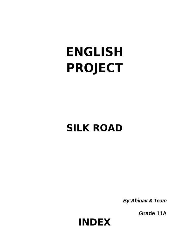 English Project | PDF
