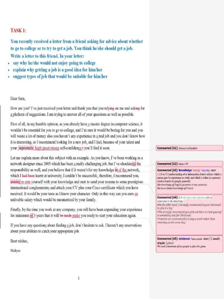 Writing Task1 General | PDF