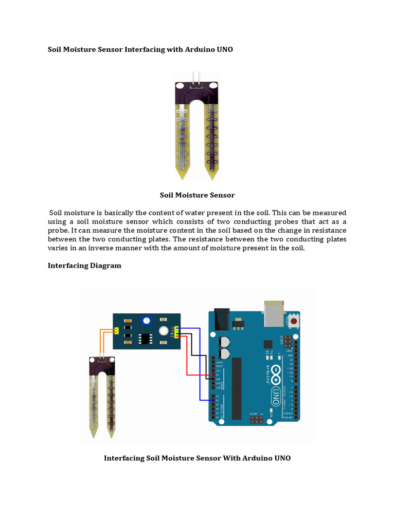 Moisture Sensor | PDF