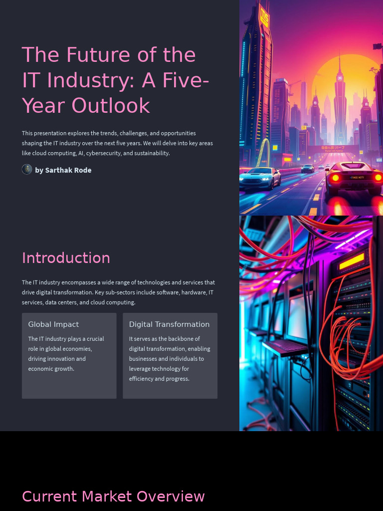 The-Future-of-the-IT-Industry-A-Five-Year-Outlook PPTX by ...