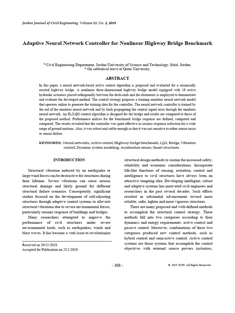 Adaptive Neural Network Contro | PDF