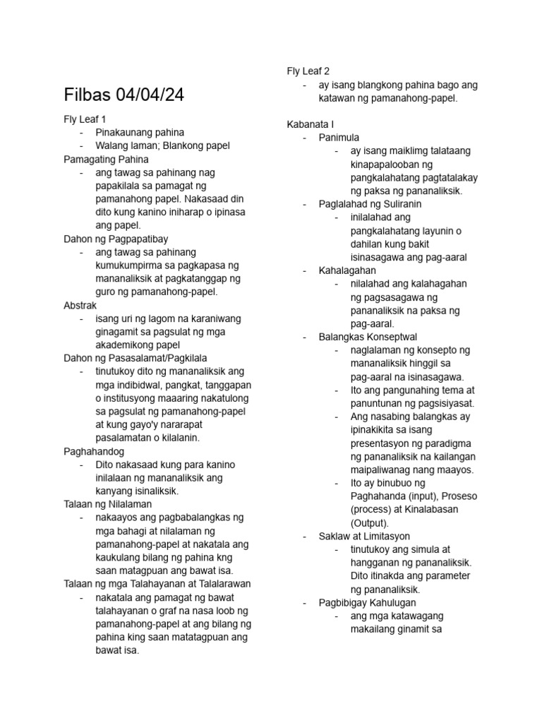 FilBas Asynchronous 1 | PDF