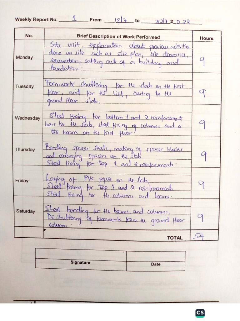 Field Project Kawe | PDF