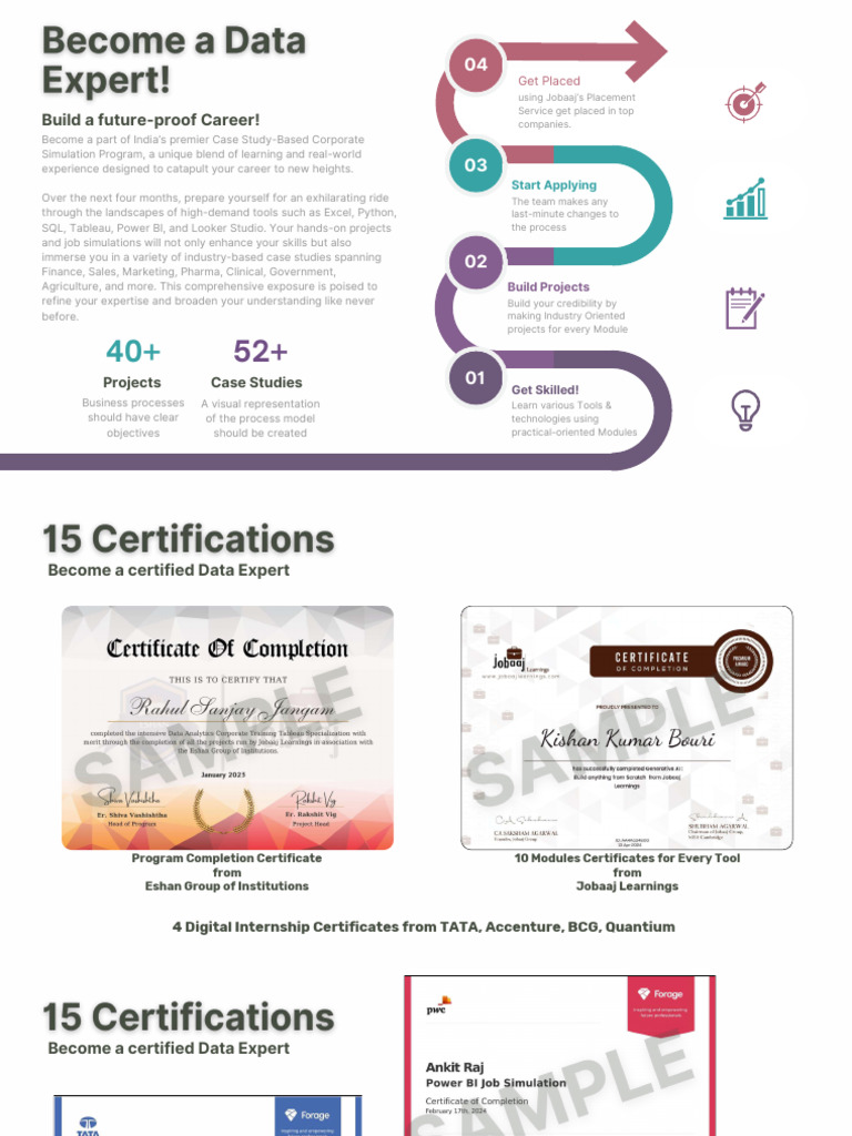 Data Program Brochure of | PDF | Databases | Microsoft Excel