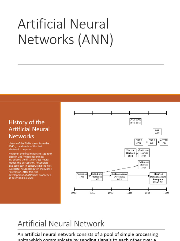 Artificial Neural Networks (ANN) | PDF