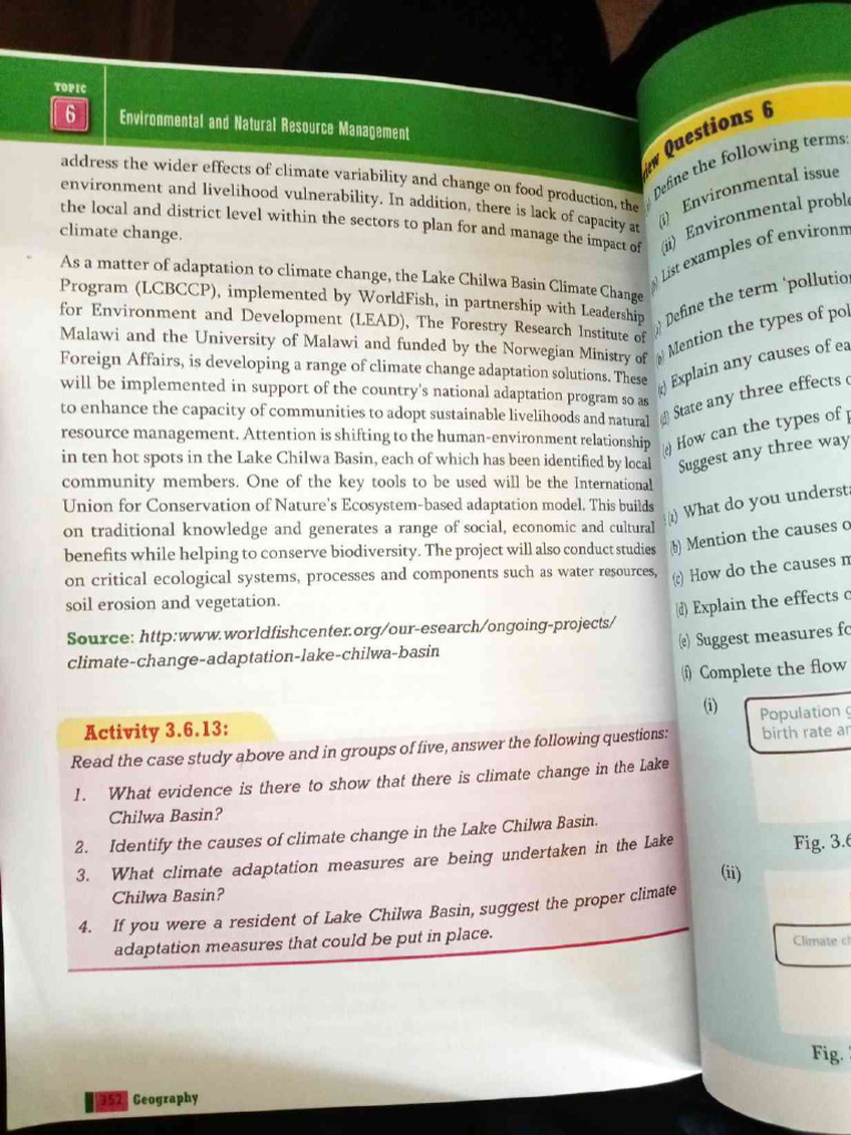 GEOG-Unit 3 Environmental & Natural Resources Management Notes 2 | PDF