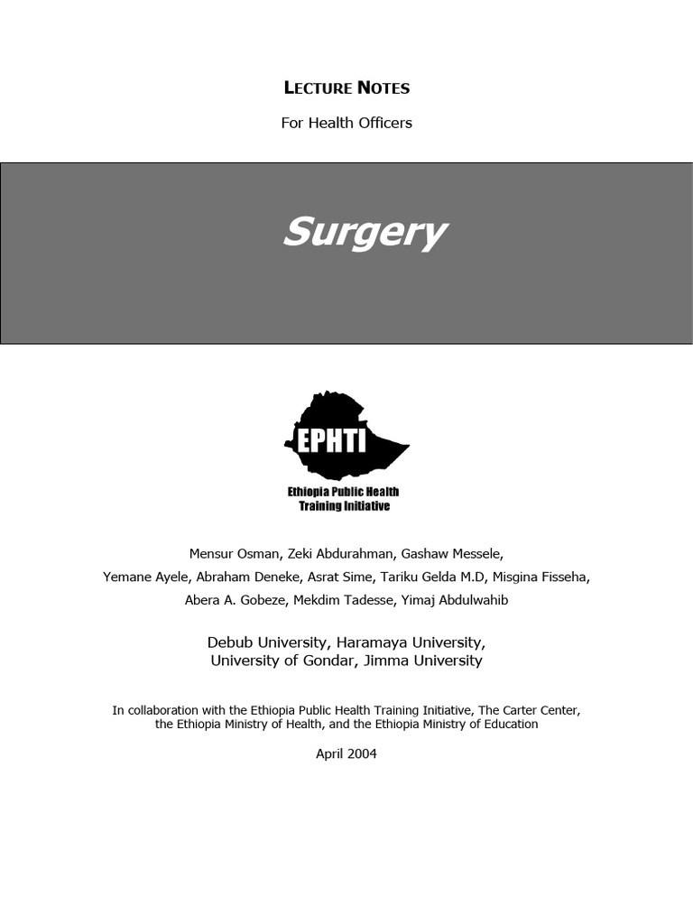 Surgery | PDF