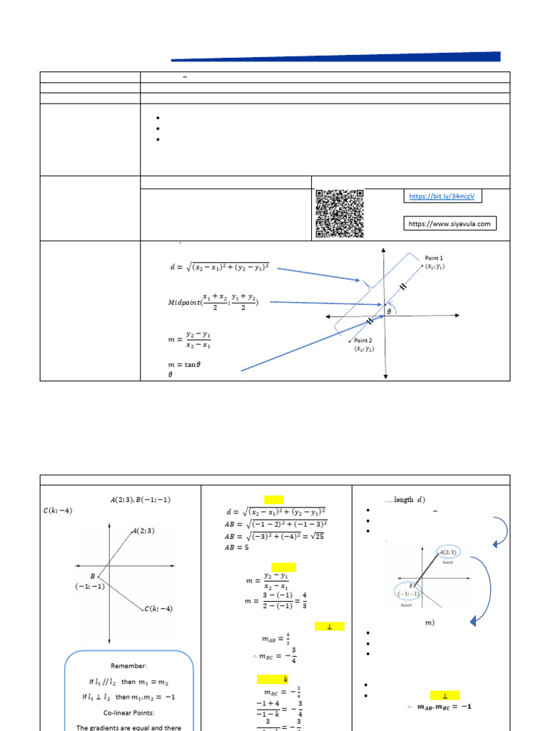 Grade 11 Math 27 Sept Angle of Inclination | PDF | Euclidean Geometry ...