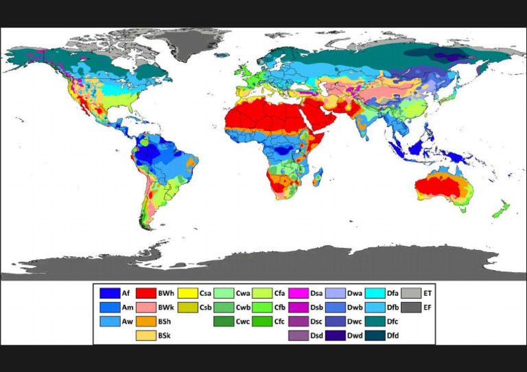 Koppen Climate Map | PDF