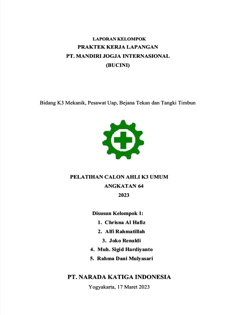 Contoh Lap PKL | PDF