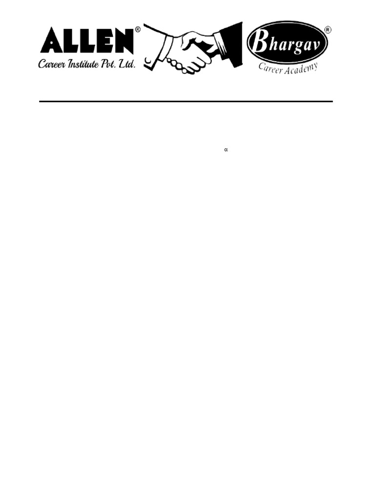 Atomic Structure Allen Objectives | PDF