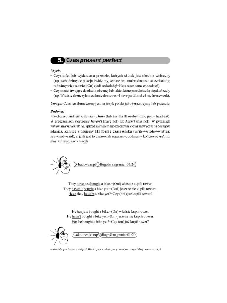 4.present Perfect | PDF