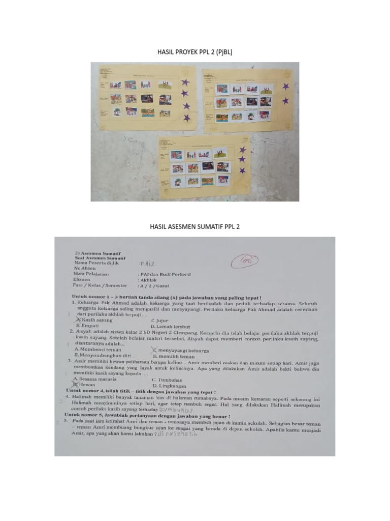 Hasil Proyek & Asesmen PPL 2 | PDF