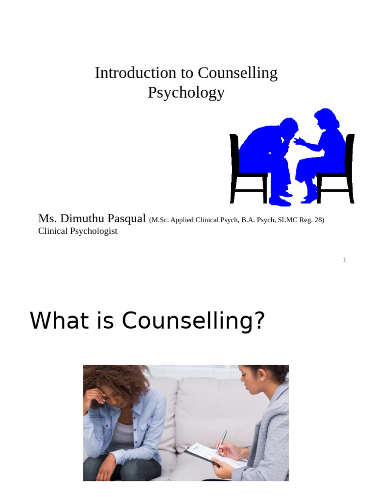 1.introduction To Counselling | PDF