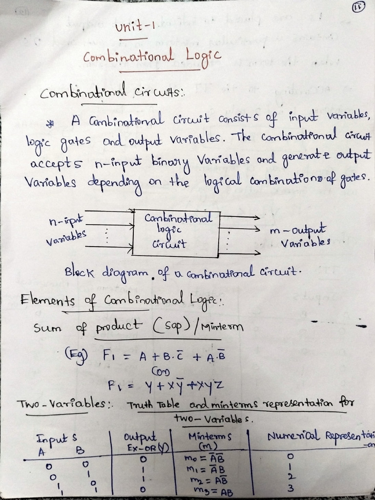 Cs4351 Unit-I Handwritten Notes | PDF