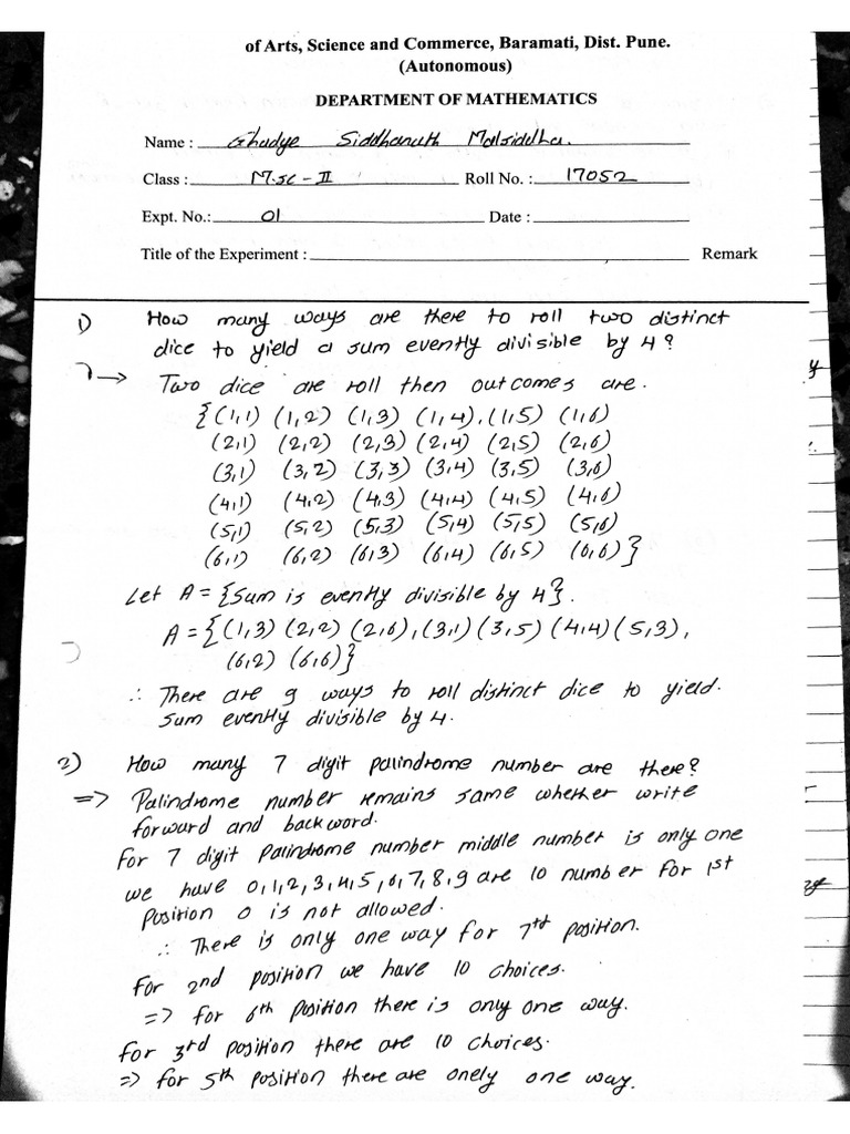 Combi Practical 1&2 | PDF