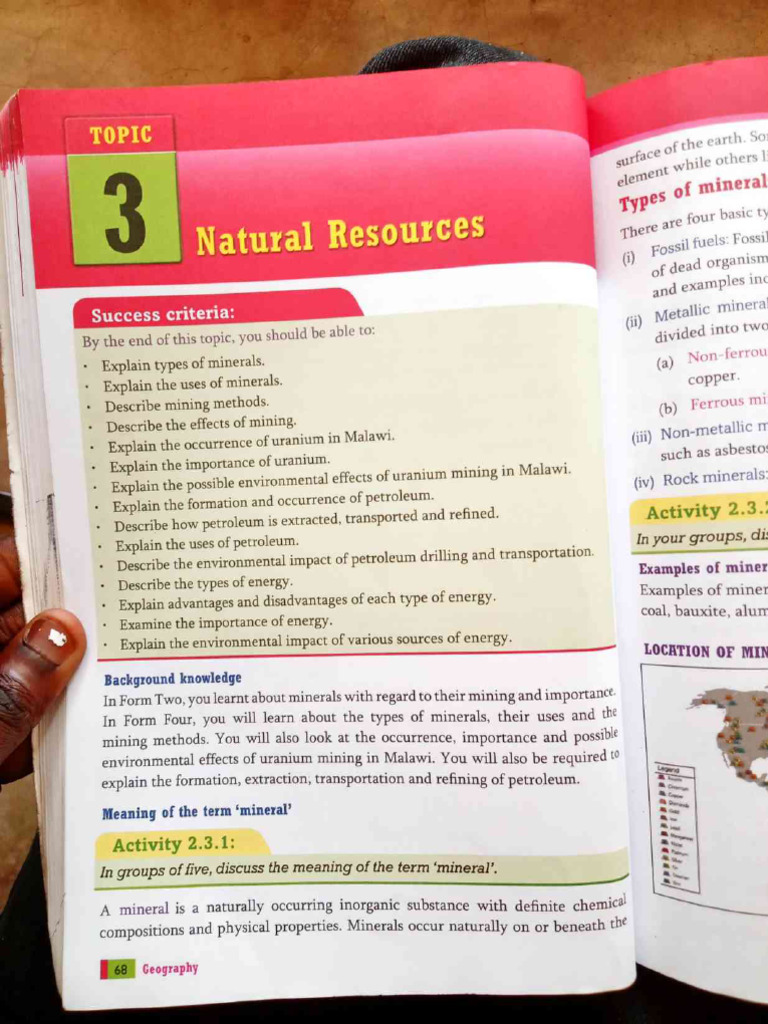 Topic 3 - Natural Resources No.1 | PDF