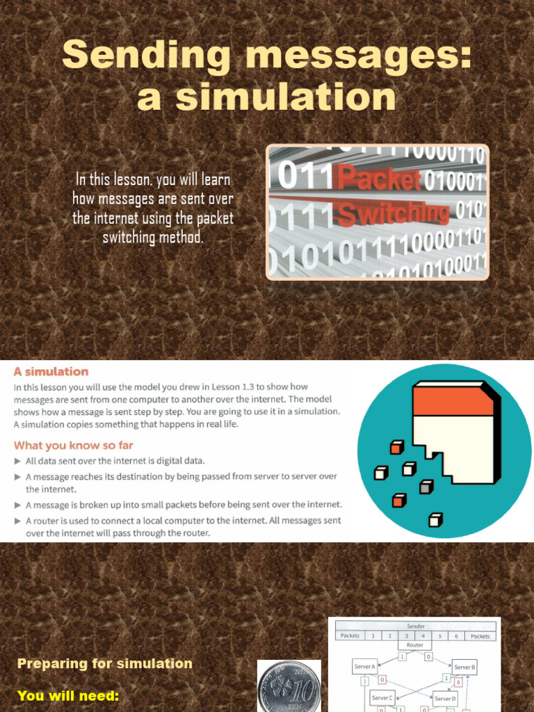 Sending Messages - A Simulation | PDF