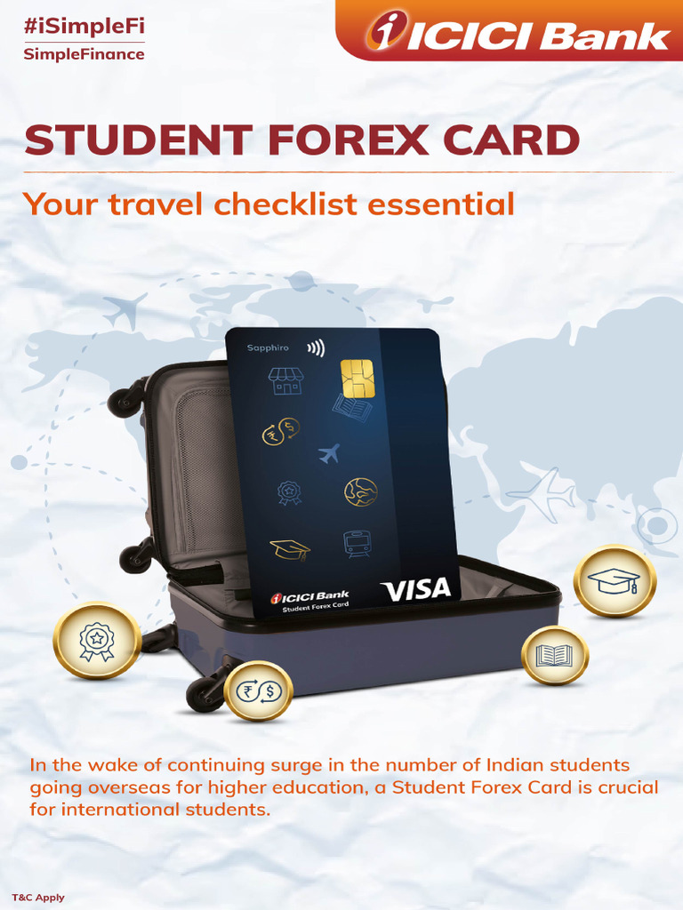 Your Travel Checklist Essential - Student Forex Card | PDF