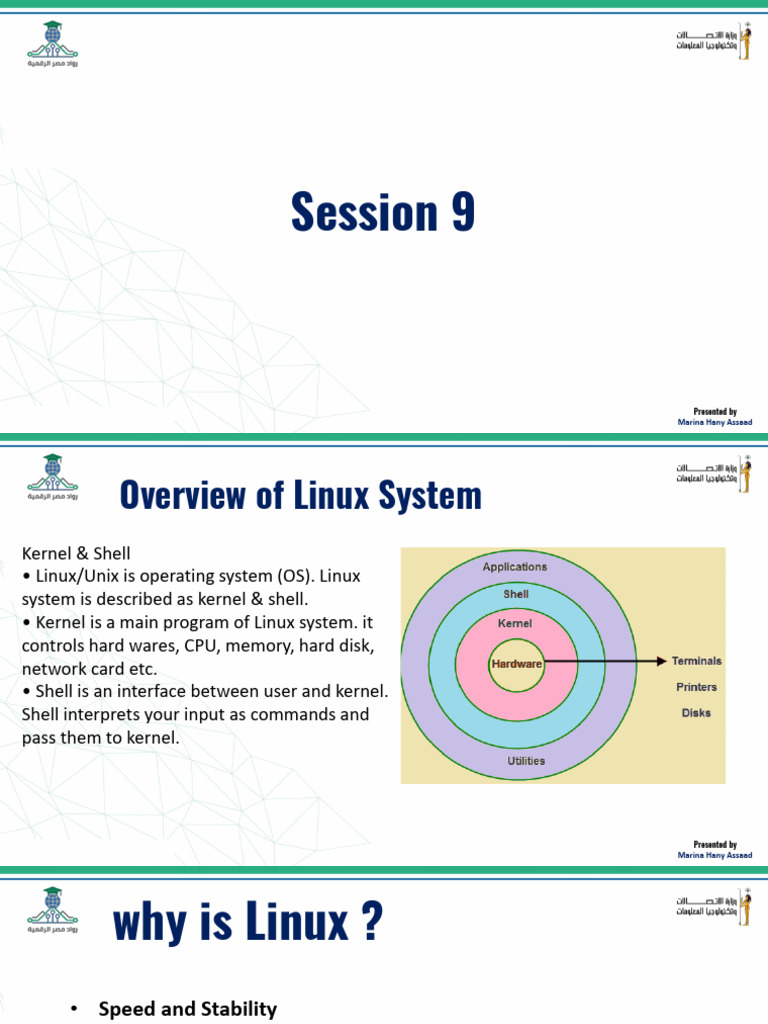 Session 9 Linux | PDF