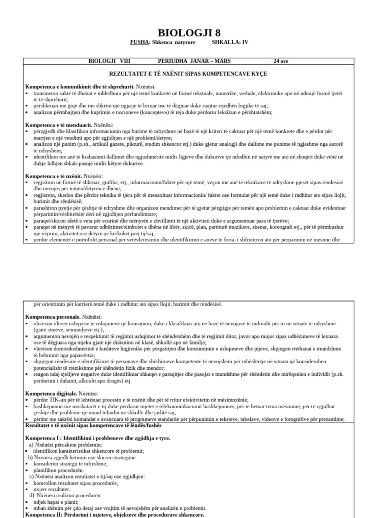 BIOLOGJIA-8 - Ideart TRMJ 2+3 | PDF