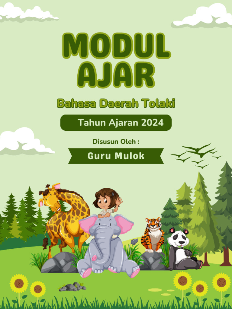 Sampul Buku Modul Ajar IPA Hijau Ilustrasi Sederhana | PDF | Seni ...