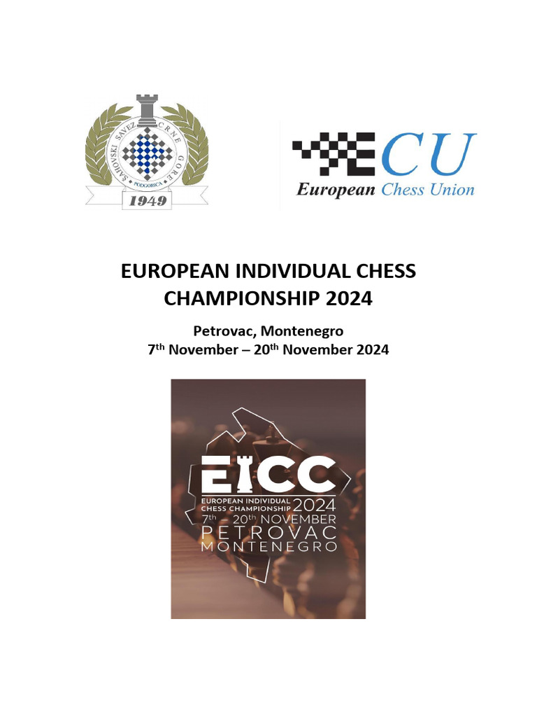 Eicc 2024 Regulations | PDF