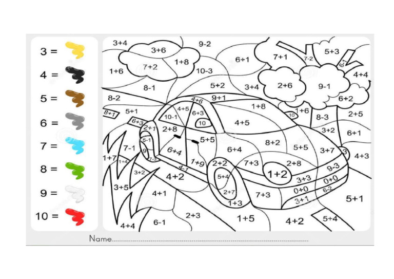 Numbers and Colours | PDF