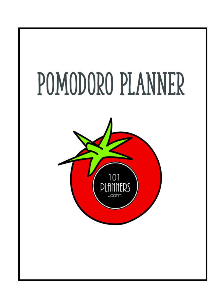 Pomodoro Planner | PDF