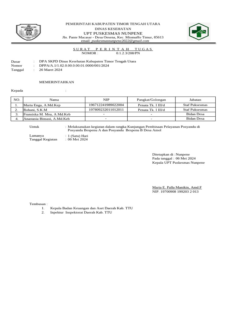 256.posyandu Desa Amol 06 | PDF