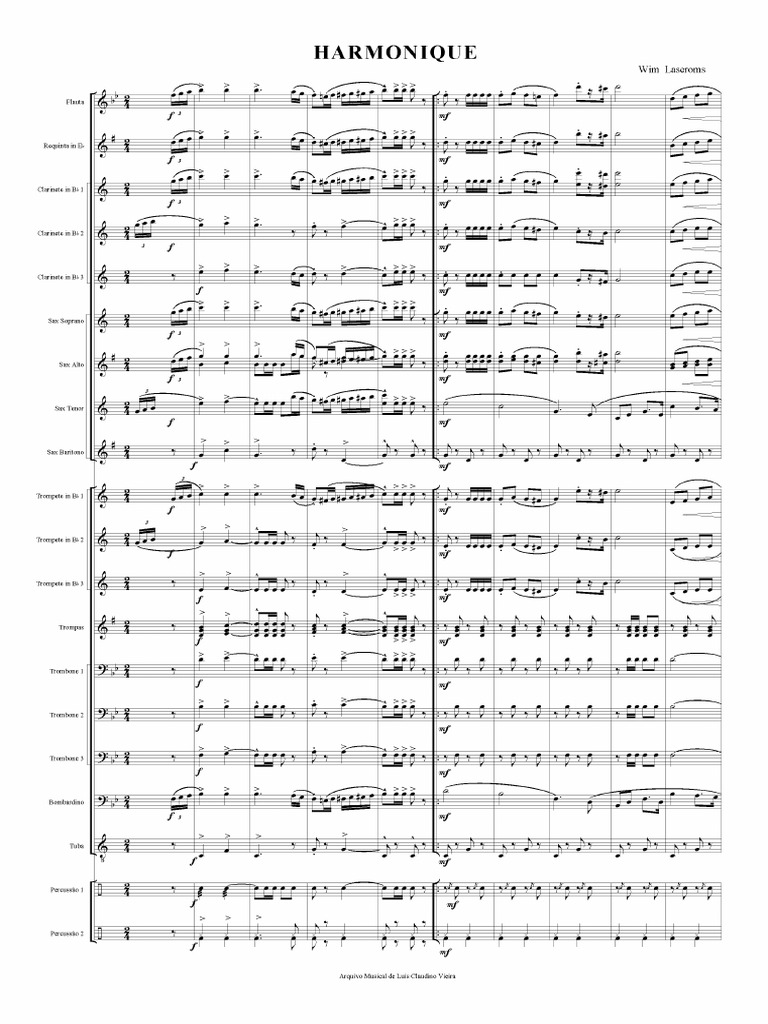 Harmonique - Wim Laseroms | PDF