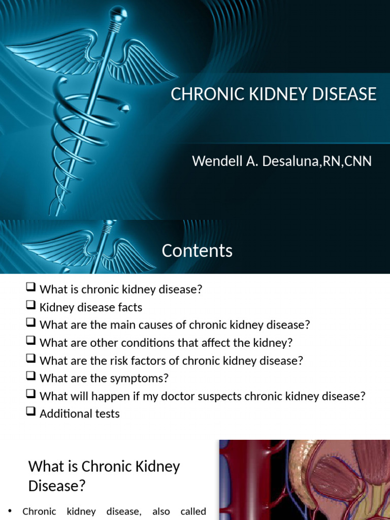 Ckd Lecture Pdf