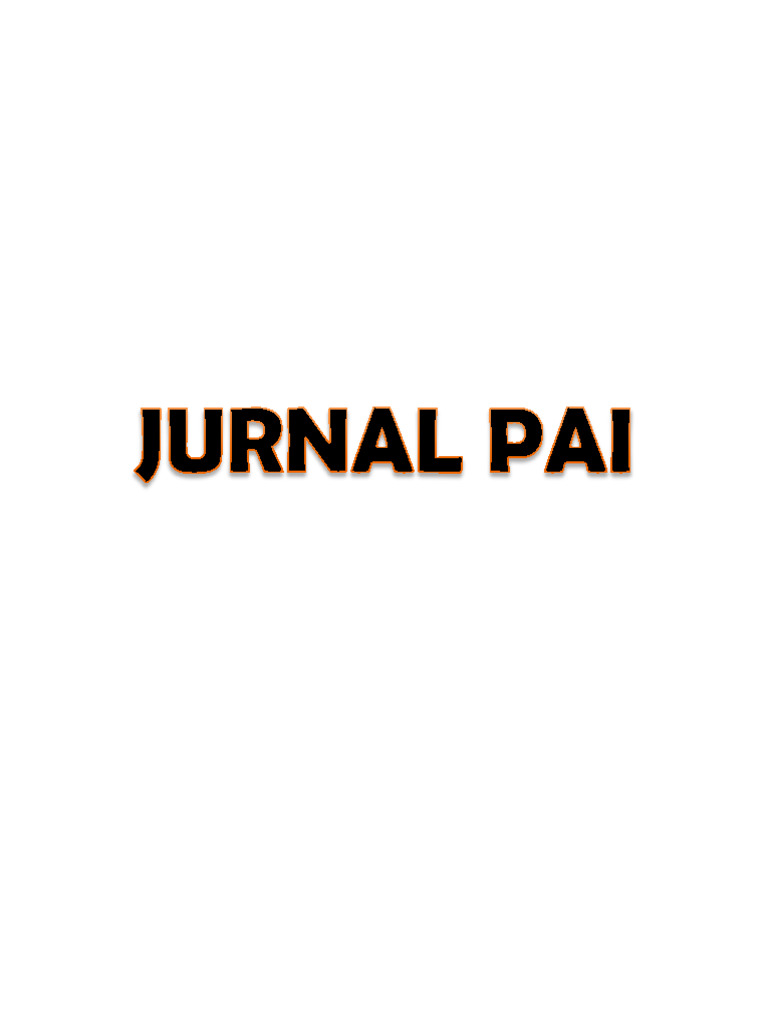 Jurnal Pai | PDF