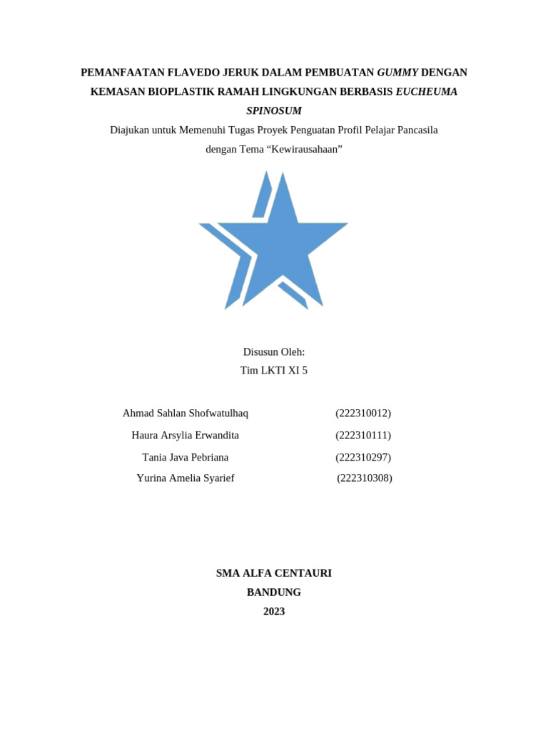 Kti Revisi Xi-5 | PDF