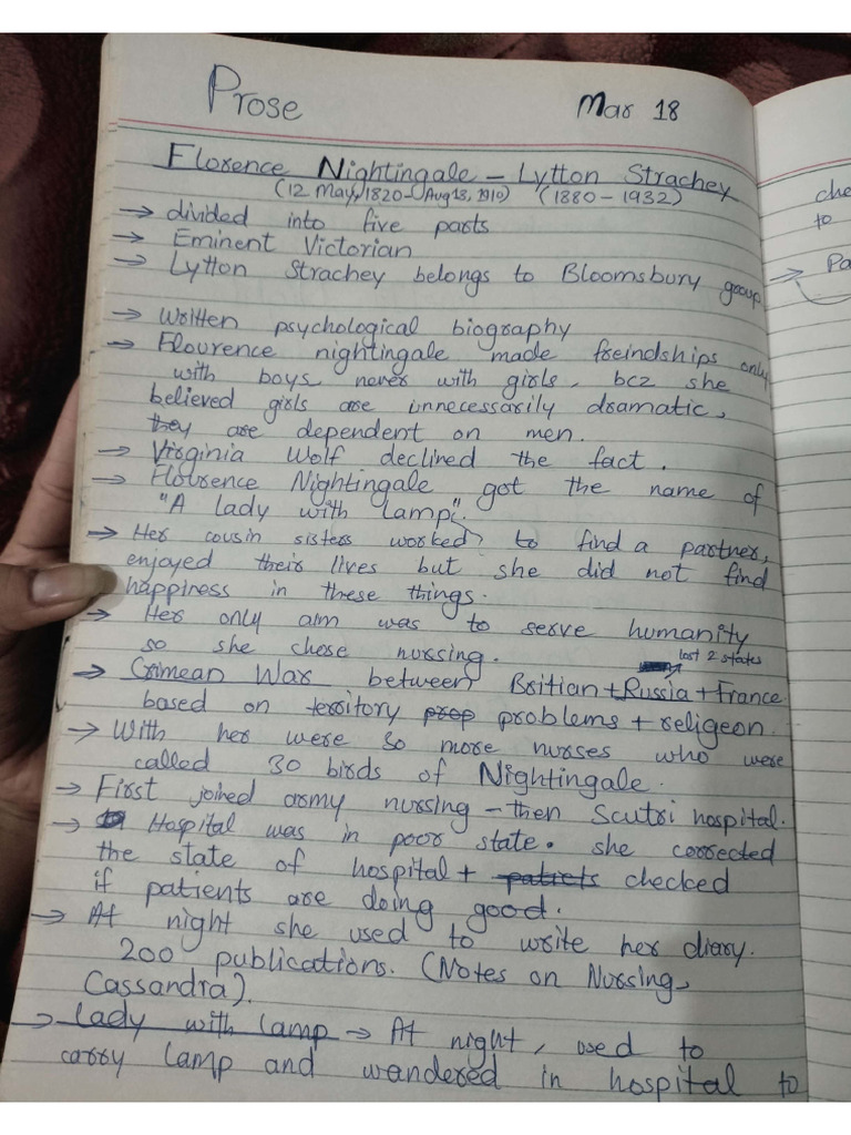 Florence Nightingale Essay Analysis by Sidra | PDF