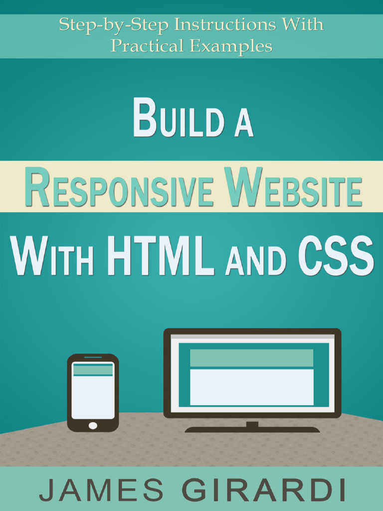 Build A Responsive Website With HTML and CSS Step-by-Step Instructions ...